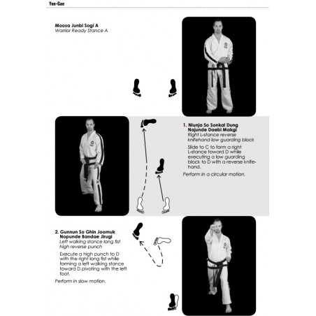 TAEKWON-DO The Art Of Patterns vol. 1 układy formalne od Kwang-Gae do ...